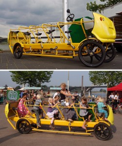 Freewheelin 2012: pedal powered buses from Humana | Bicycle Design